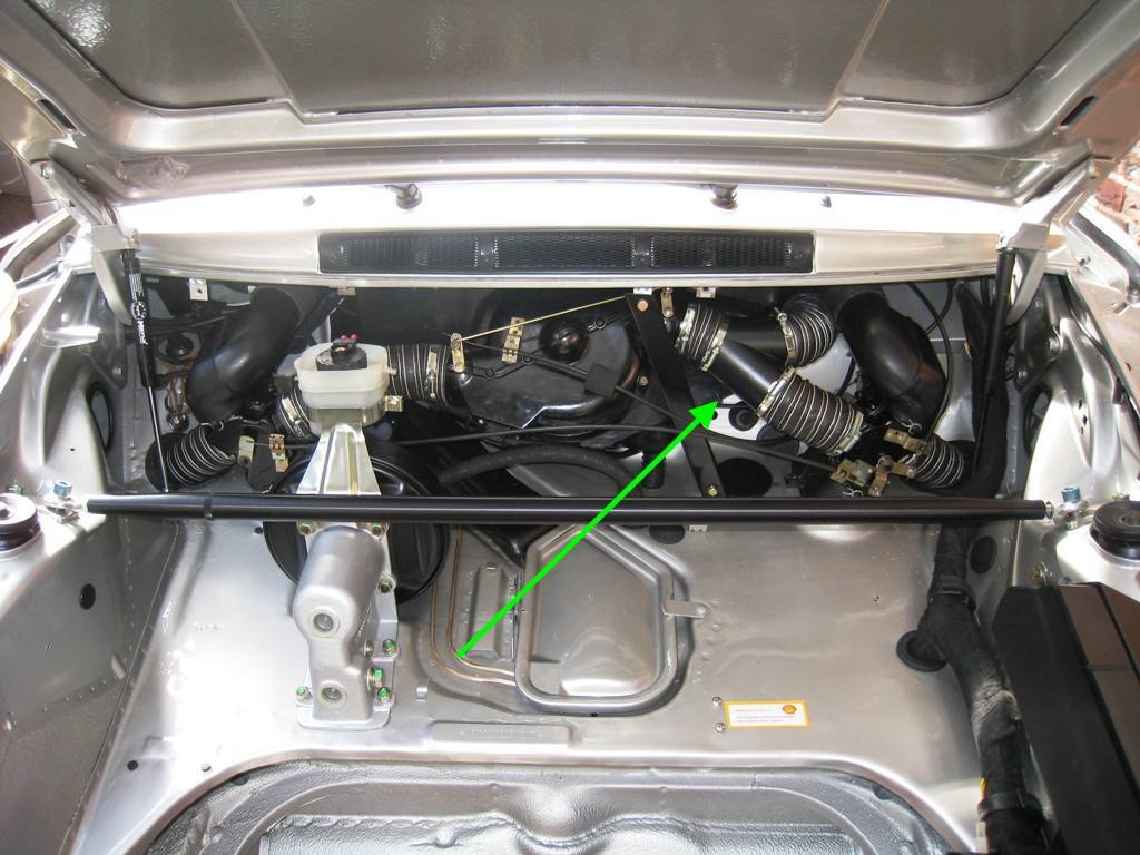 Fresh air through centre vent of 911SC - Air Cooled 911s - PFA