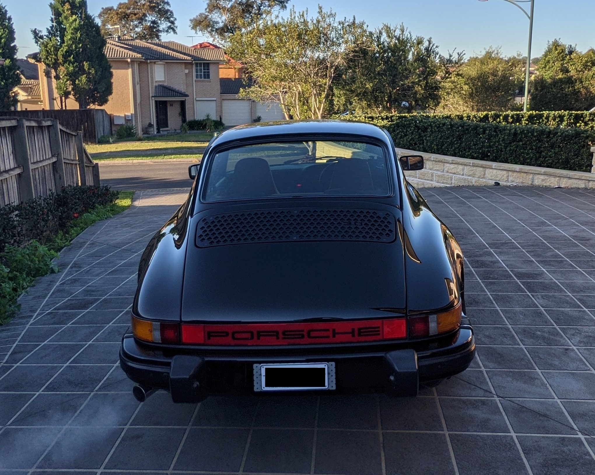 911SC Rear Badge Installation Tips - Air Cooled 911s - PFA