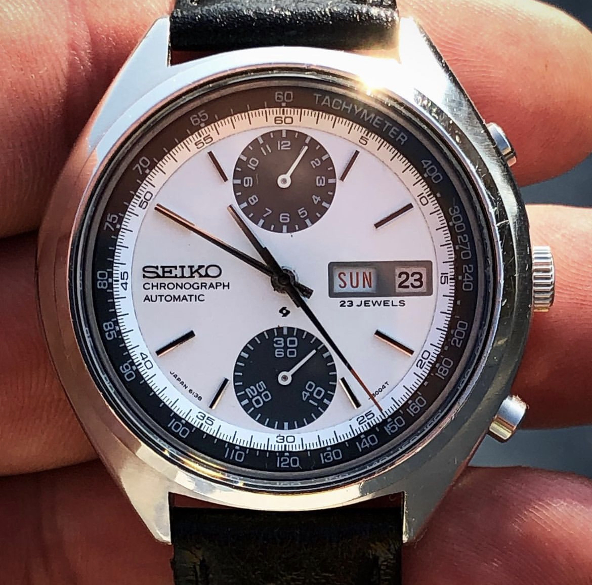 SOLD: rare vintage Seiko Baby Panda - 1975 - For Sale, Barter, Trade ...