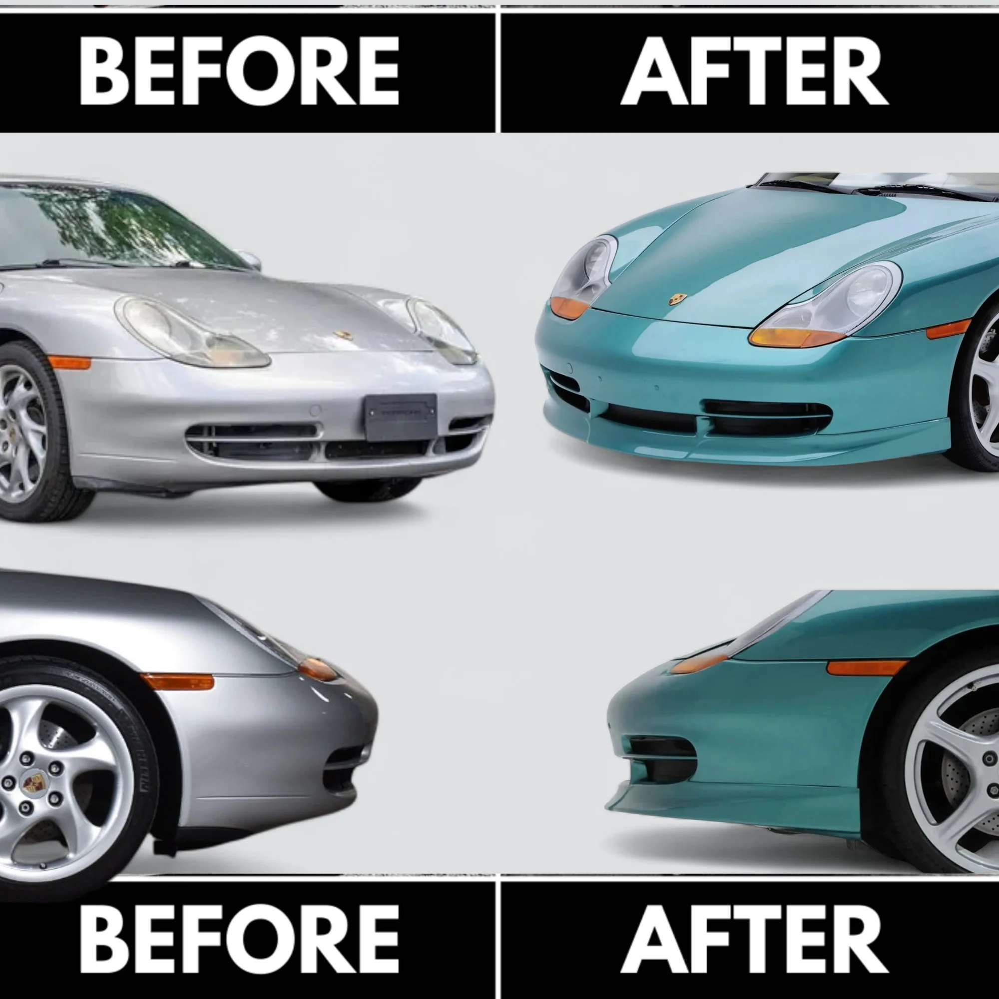 Now SOLD with my car :-) - 996 Body Kit - Ducktail spoiler etc - For ...